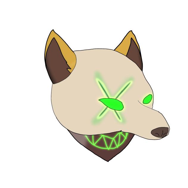 Wolf Exorcist Mask. - ibisPaint