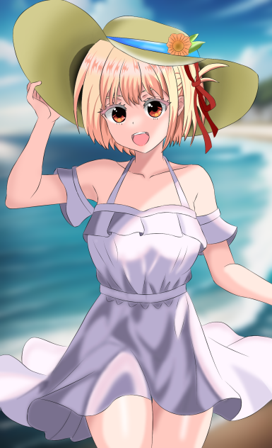 chisato lycoris recoil - ibisPaint