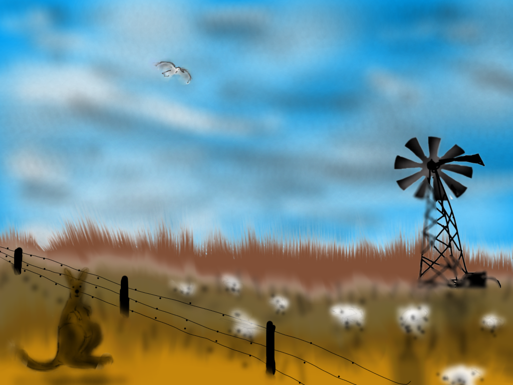 the farm - ibisPaint