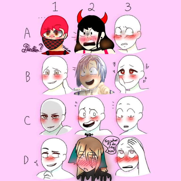 blushing Collab - ibisPaint