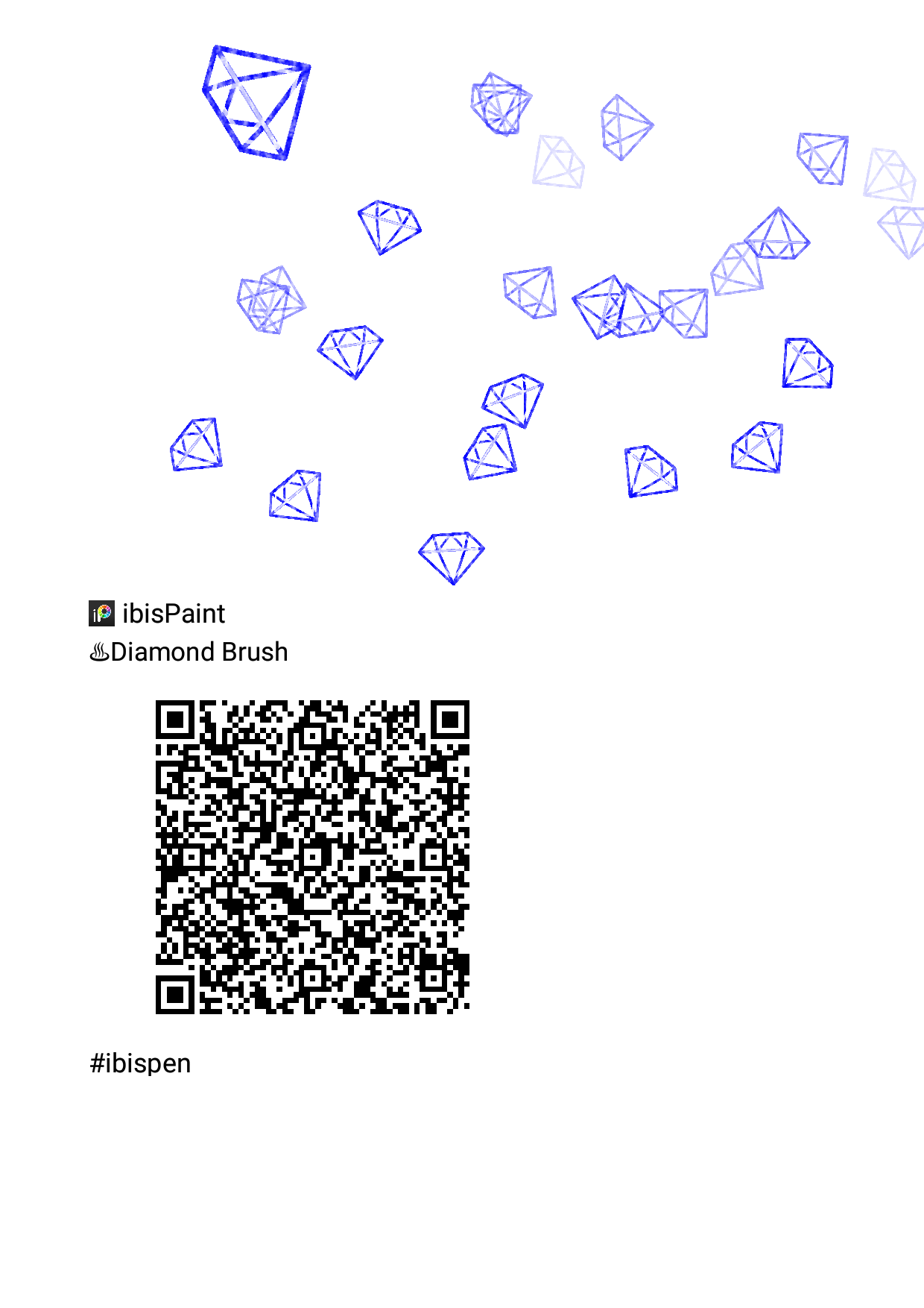 Diamond Brush🎉 - ibisPaint