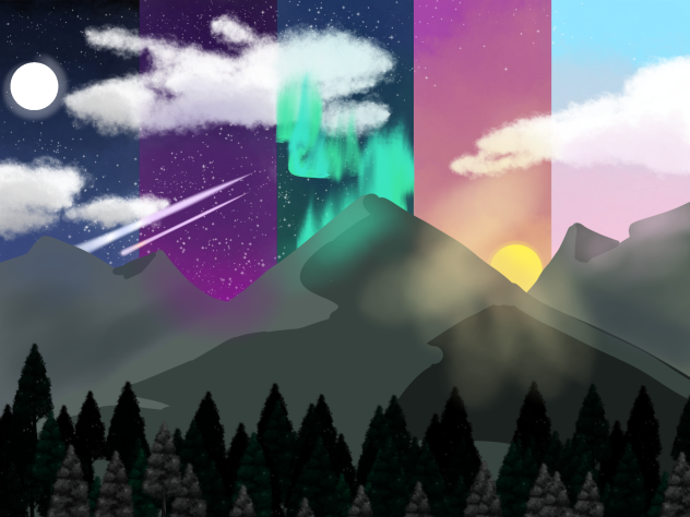 5 stories , 5 scenes... - ibisPaint