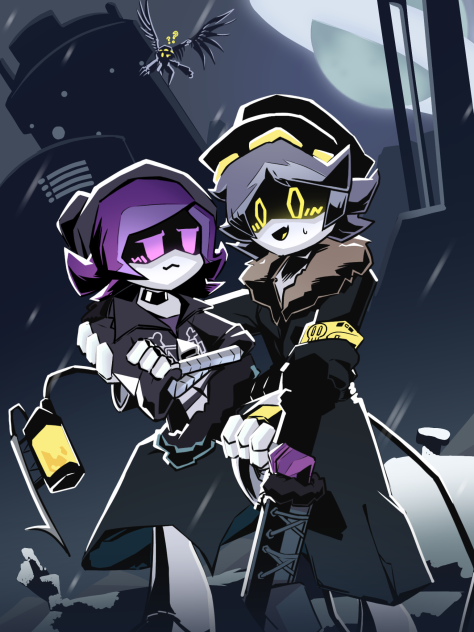 N and Uzi - ibisPaint