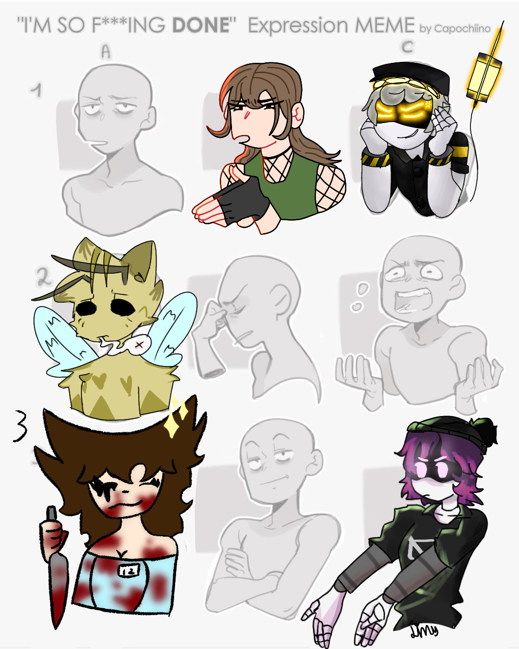 my bee x3 - ibisPaint