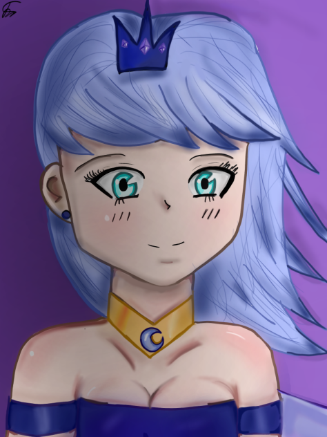 Princess Luna (Human) - ibisPaint