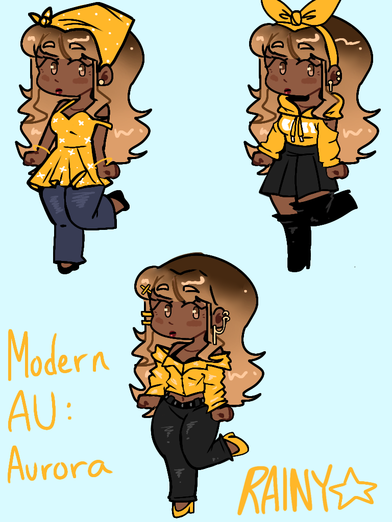 Modern AU - Aurora - ibisPaint