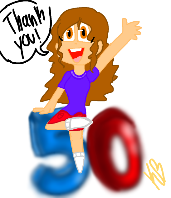 Thanks for 50 Subscribers!!! - ibisPaint