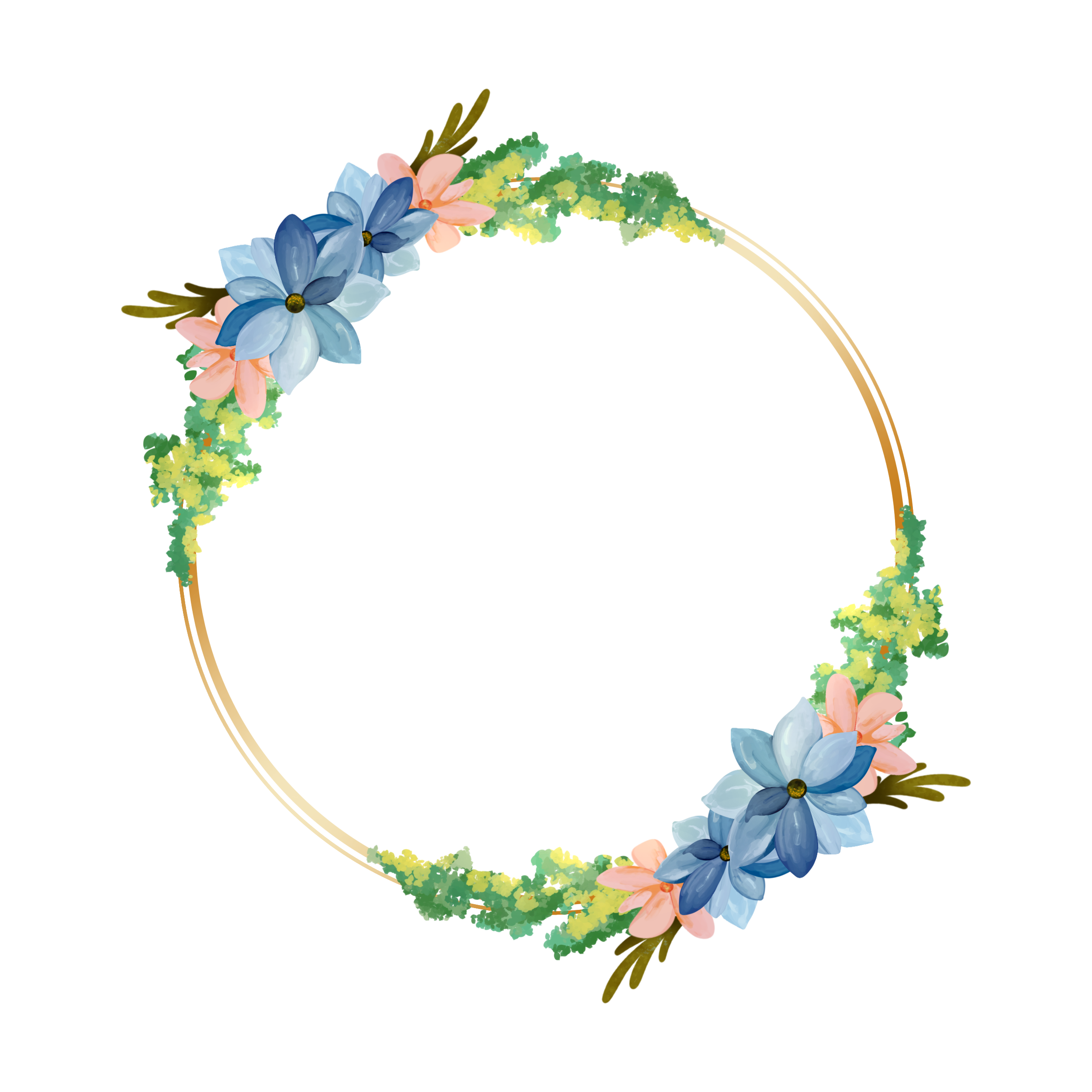 Flower Frame 1 - ibisPaint