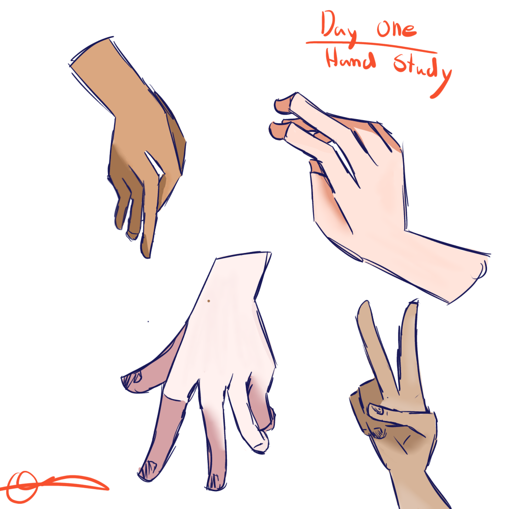 Hand study - ibisPaint