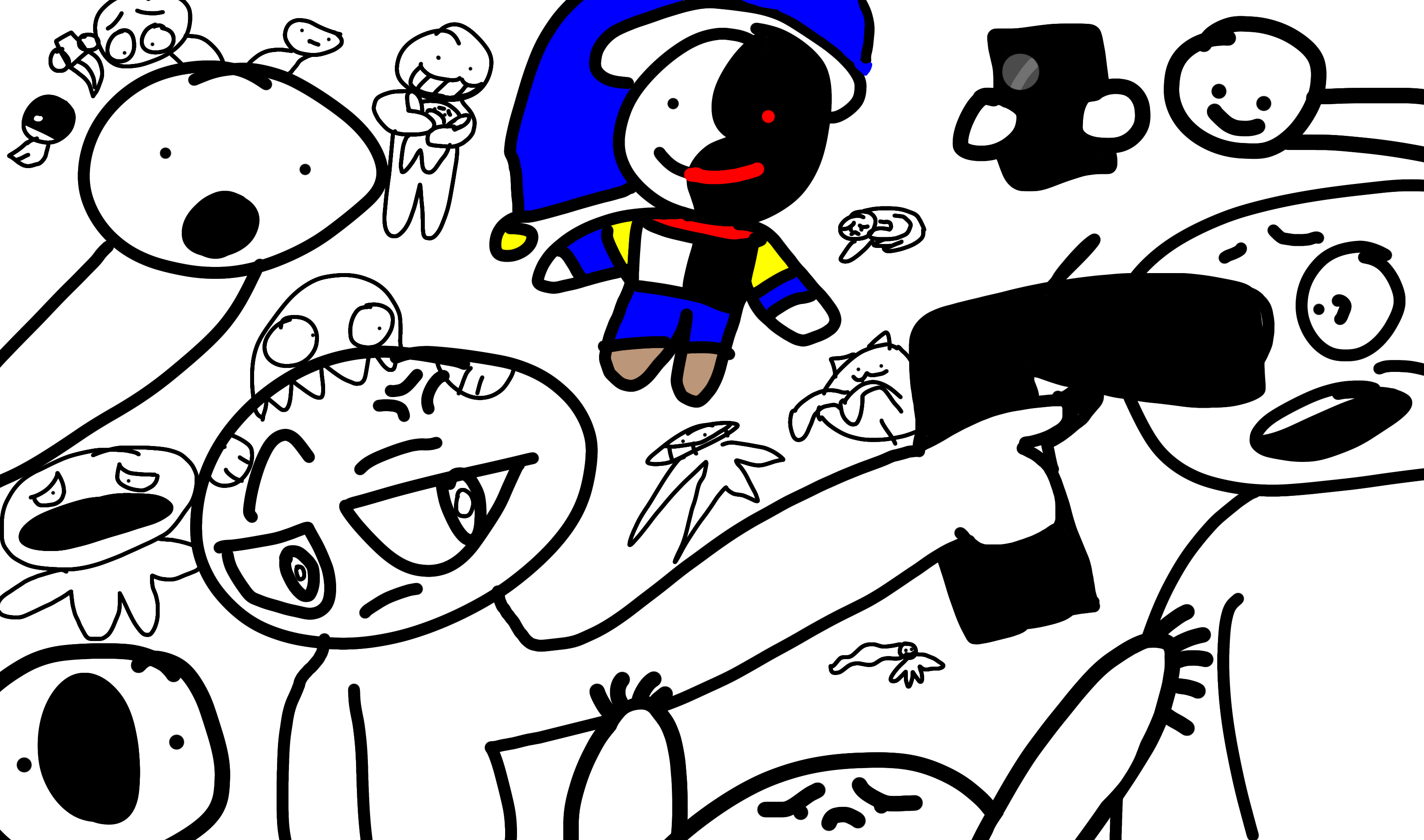 Collab friend group - ibisPaint