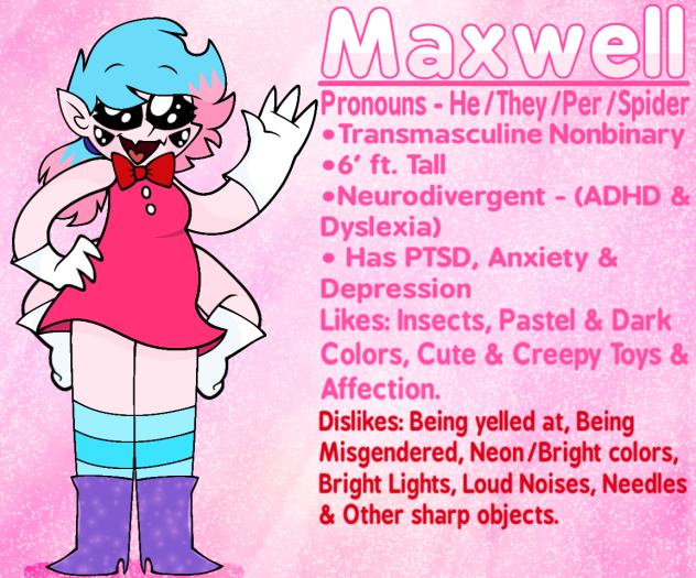 Maxwell - My DHMIS OC Ref Sheet - ibisPaint