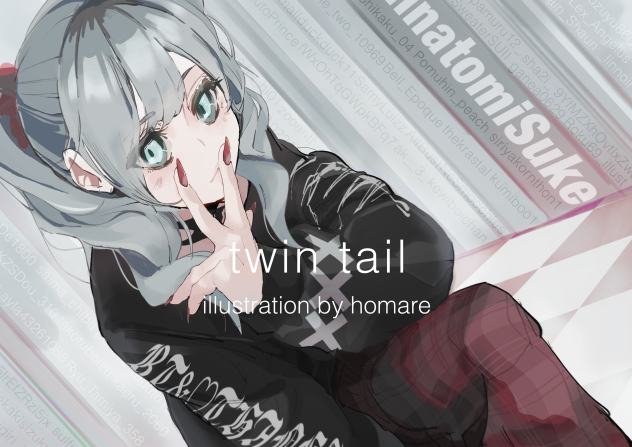 twin tail - ibisPaint