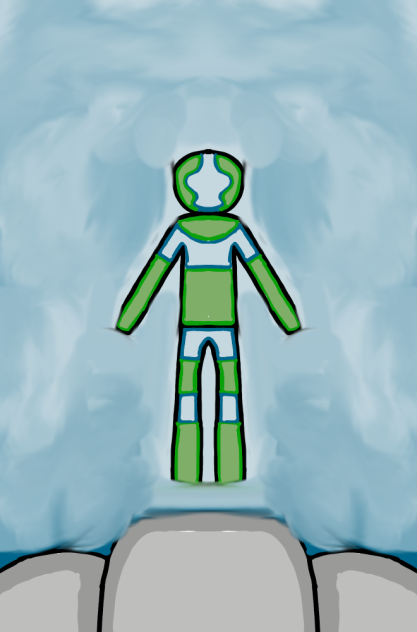 Space alien - ibisPaint