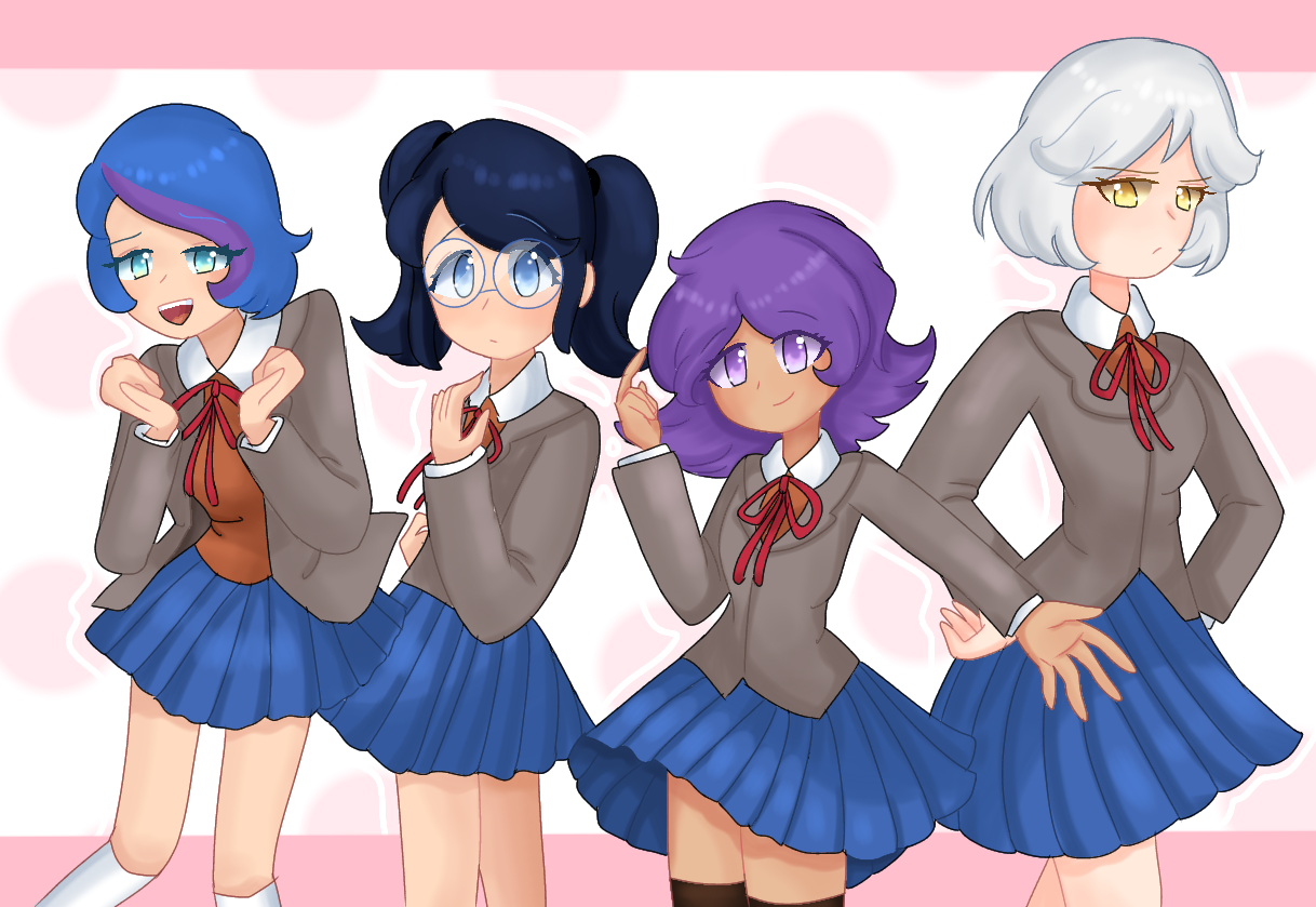Doki Doki Murder Club - ibisPaint