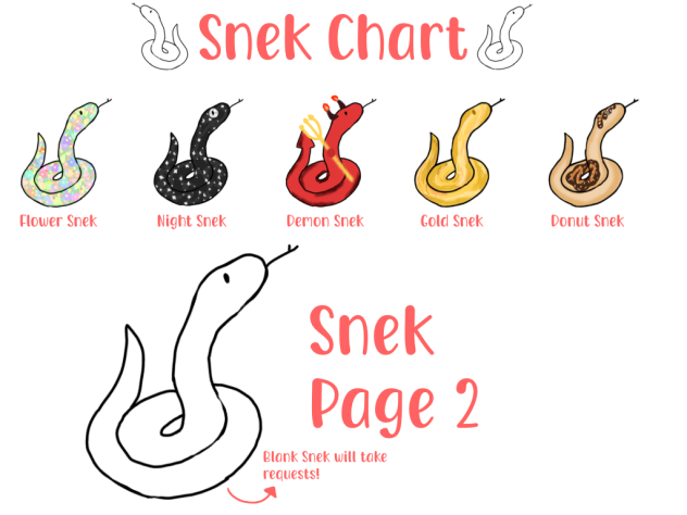 Snek Chart (pg 2) - ibisPaint