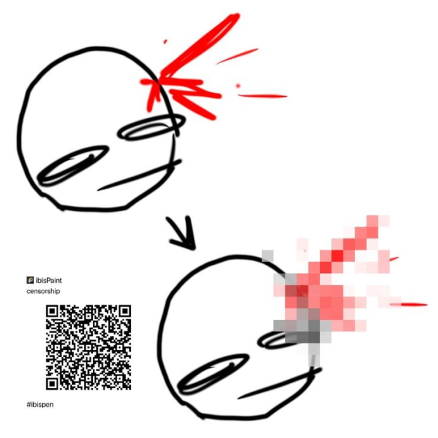 censor pen - ibisPaint