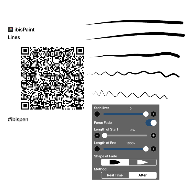 Lines lineart - ibisPaint