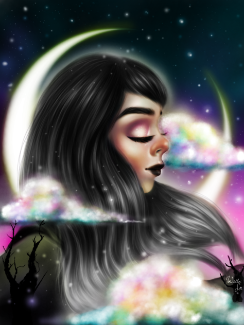 la lune - ibisPaint