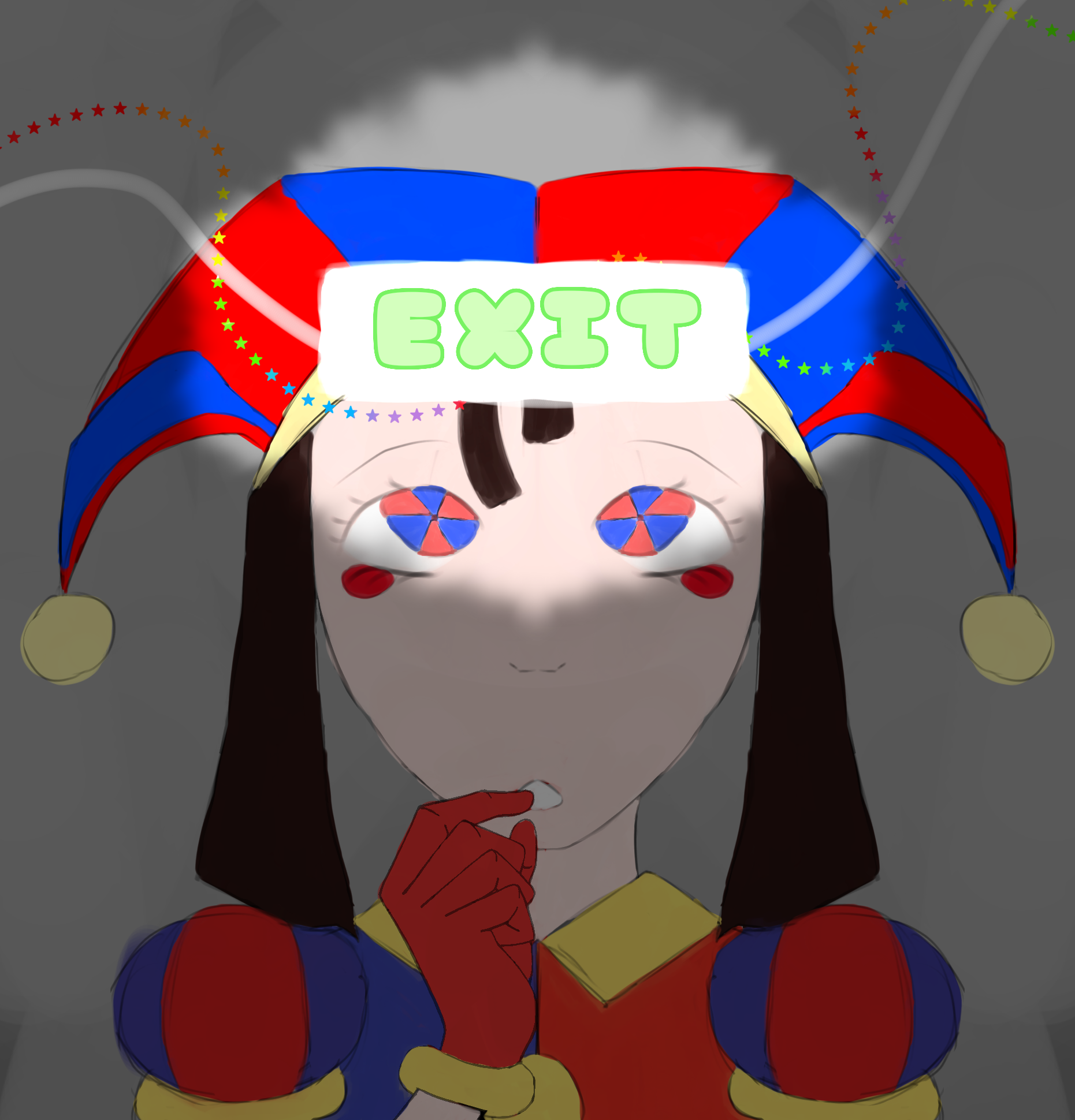 Pomni from the amazing digital circus - ibisPaint