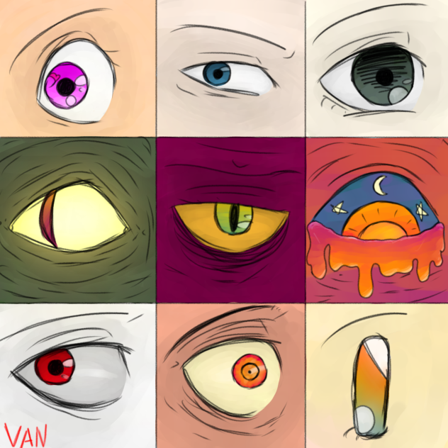 Van's eyes colored - ibisPaint
