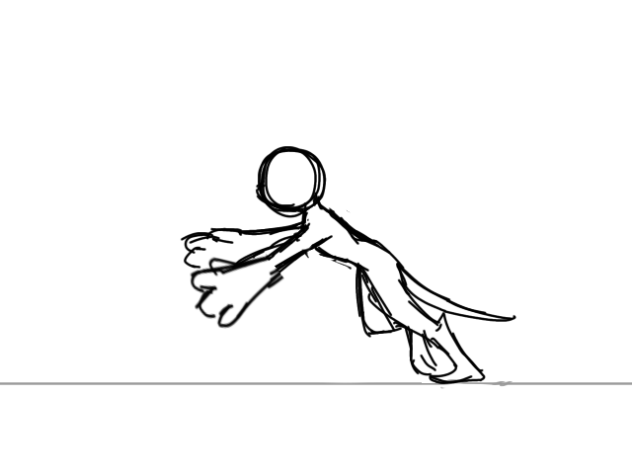 Run practice (janky) WIP - ibisPaint