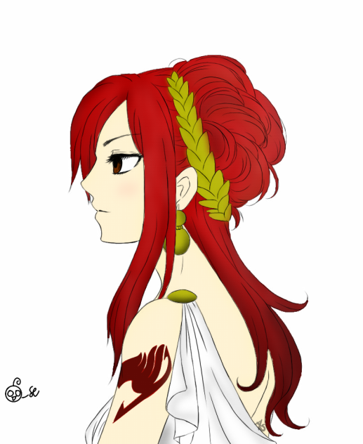 Greek Erza - ibisPaint