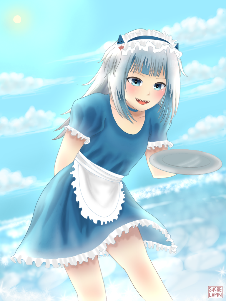 Gura Shark Maid 🦈 - ibisPaint