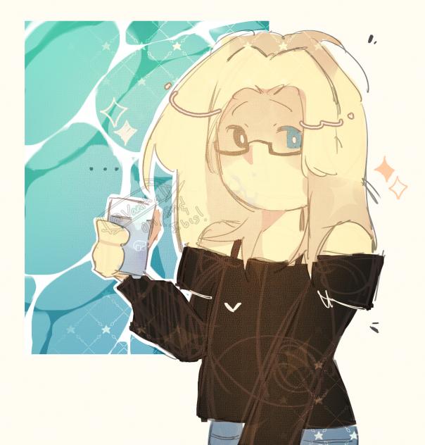 drink water, water gud - ibisPaint