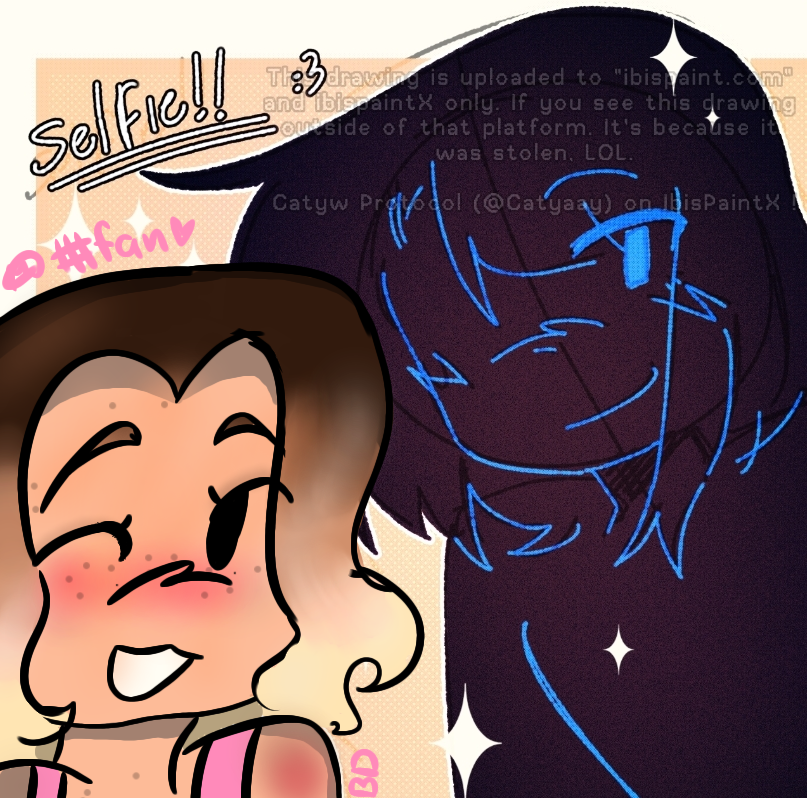 COLLAB W MRS CATYA!! - ibisPaint