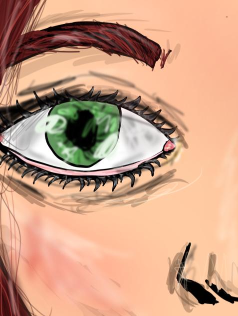 Eye doodle - ibisPaint