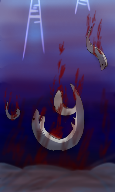 A bloody ocean - ibisPaint