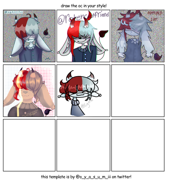 Oc in your style collab - ibisPaint