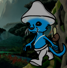 Smurf cat - ibisPaint