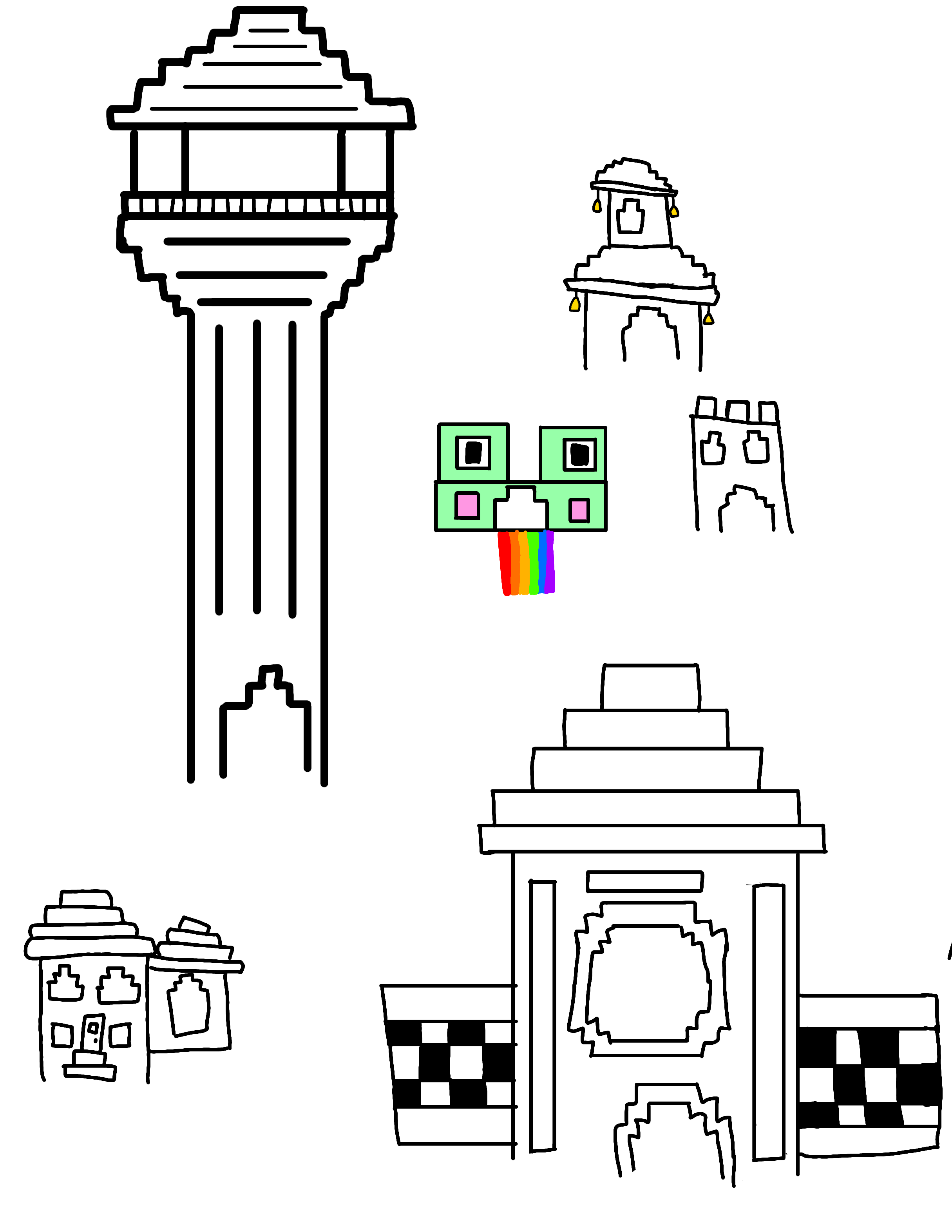 buildings - ibisPaint