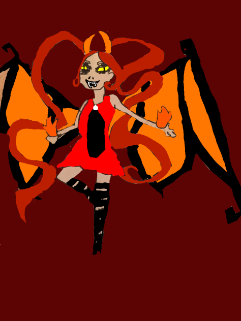 Demon girl. - ibisPaint