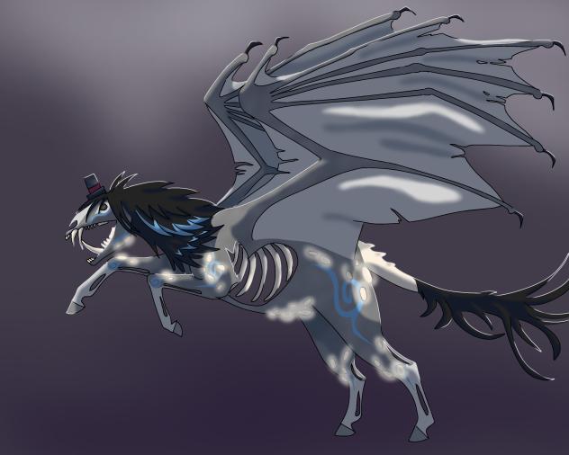 drawing my ghoulsteeds no1 - ibisPaint
