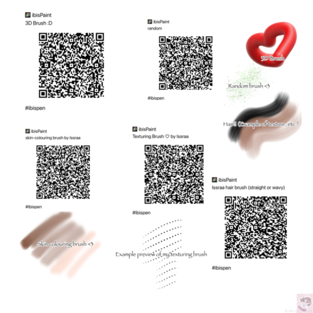 All brushes I made ig! - ibisPaint