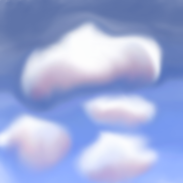 cotton candy clouds - ibisPaint