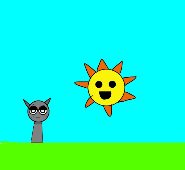 Mr.sun &グレー - ibisPaint