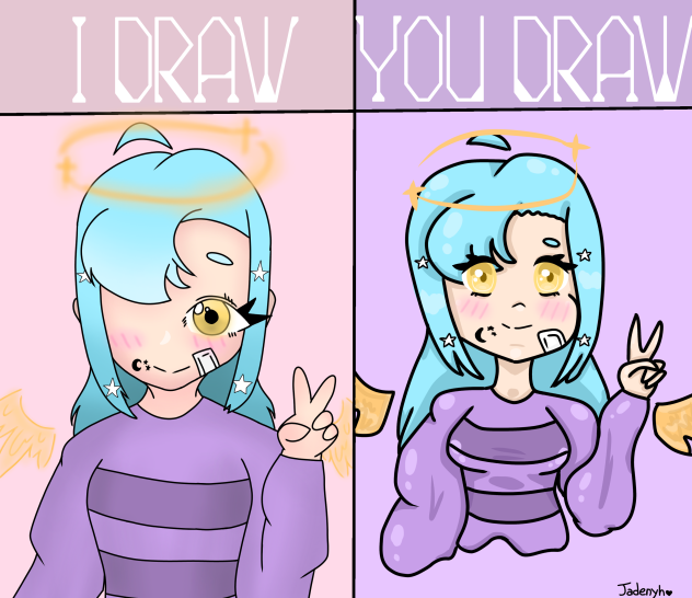 I draw you draw with Izzy - ibisPaint