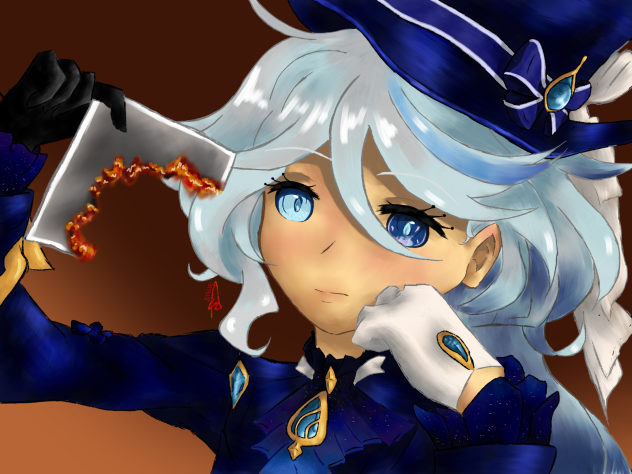 Fanart Furina - ibisPaint