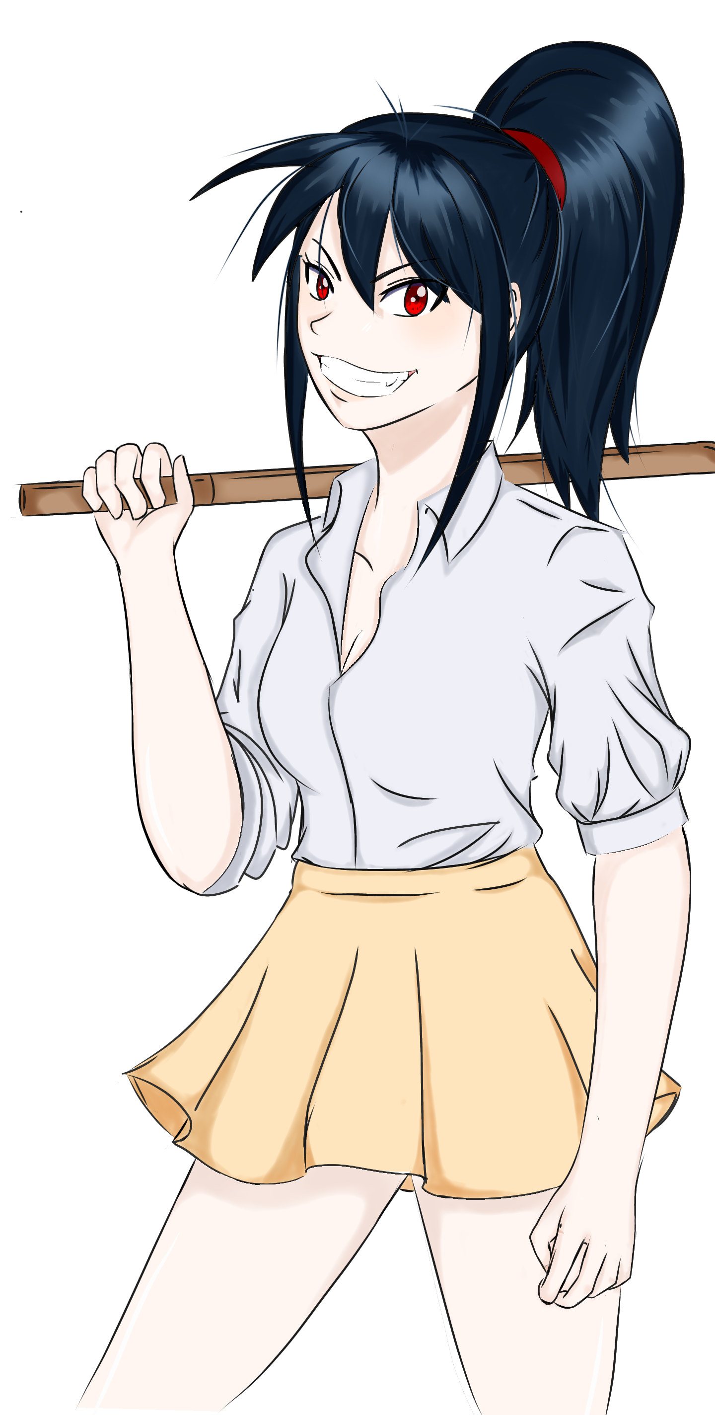 Fifth.. I'll hit you! - ibisPaint