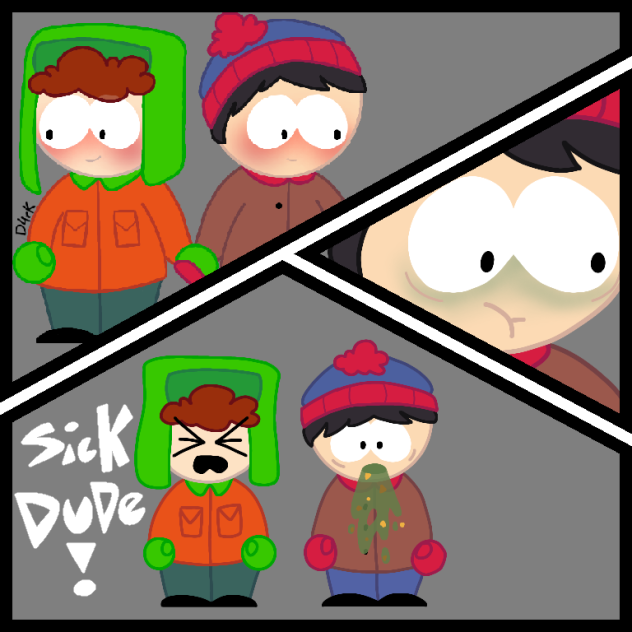 SICK DUDE! (TW VOMIT) - ibisPaint