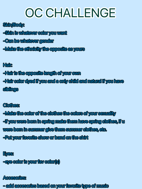 Oc creator sheet made by me - ibisPaint