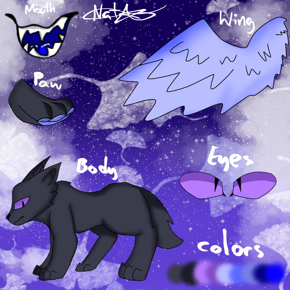 Referencia de mi OC Nat - ibisPaint