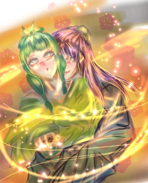 Mao Mao and Jinshi rough draft - ibisPaint