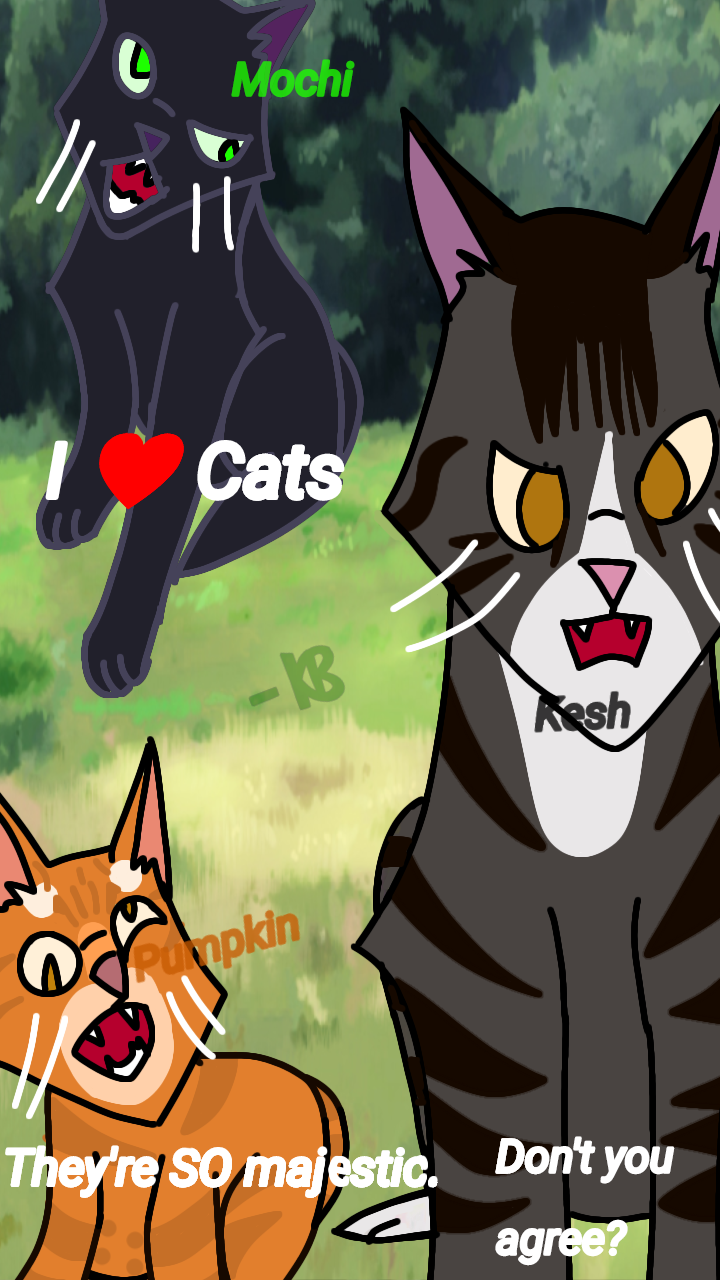 Cats are SO majestic. - ibisPaint