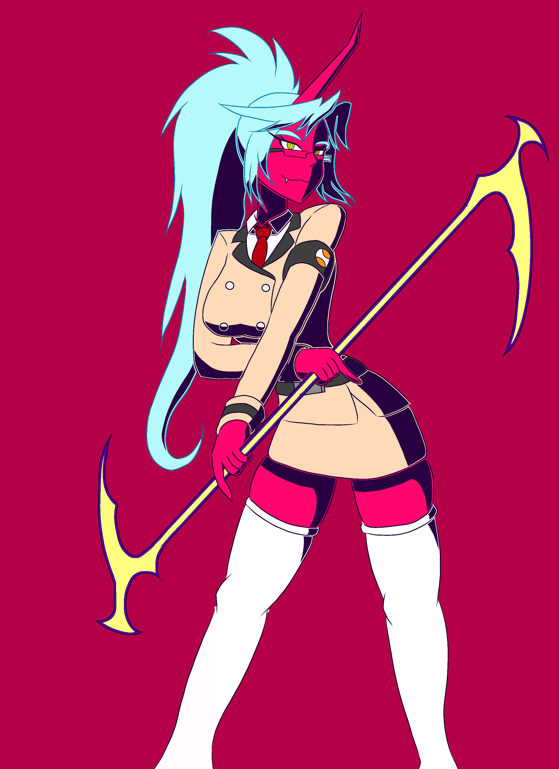 Knees and Socks - ibisPaint