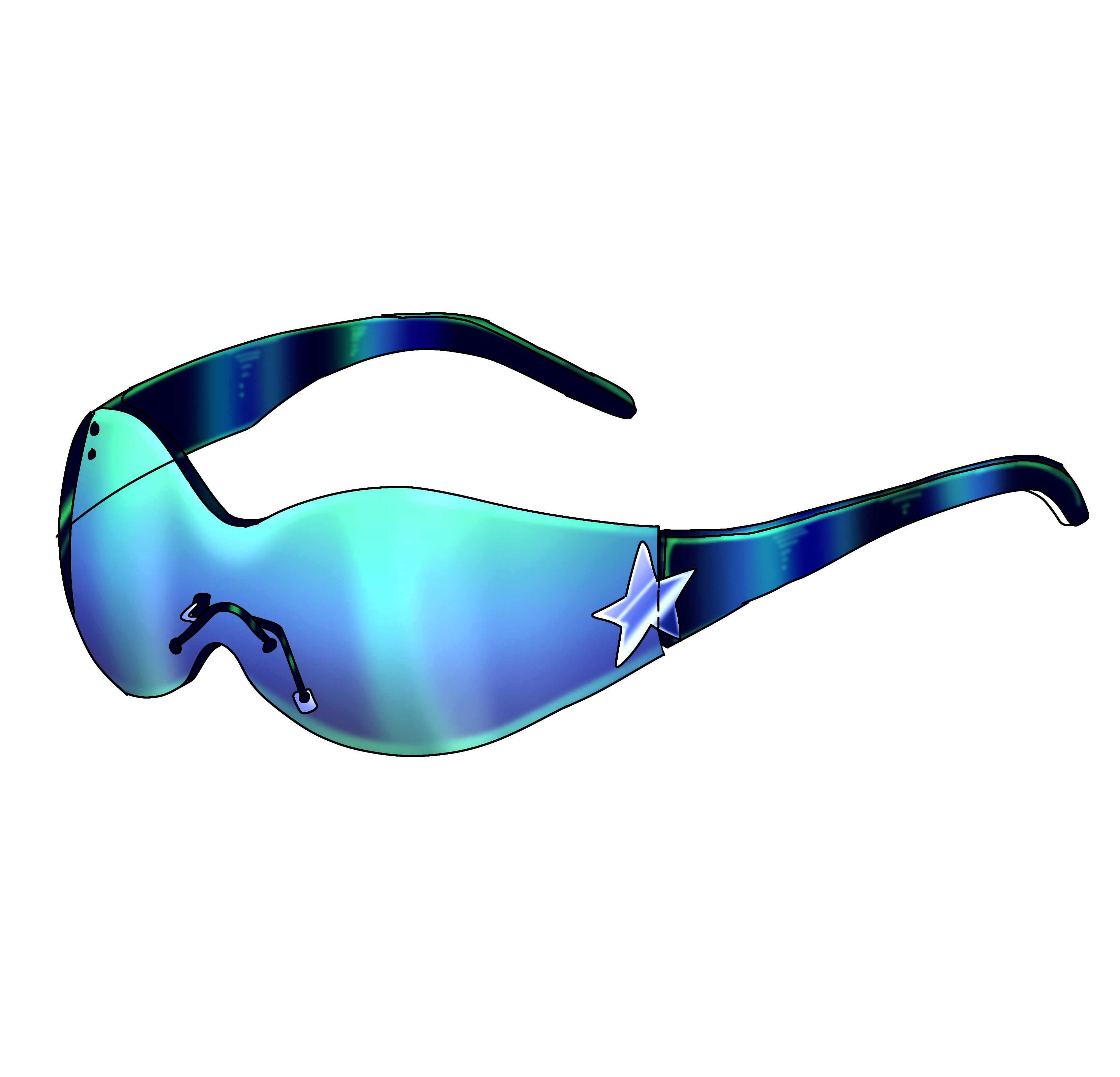 Y2K Sunglasses 5 - ibisPaint