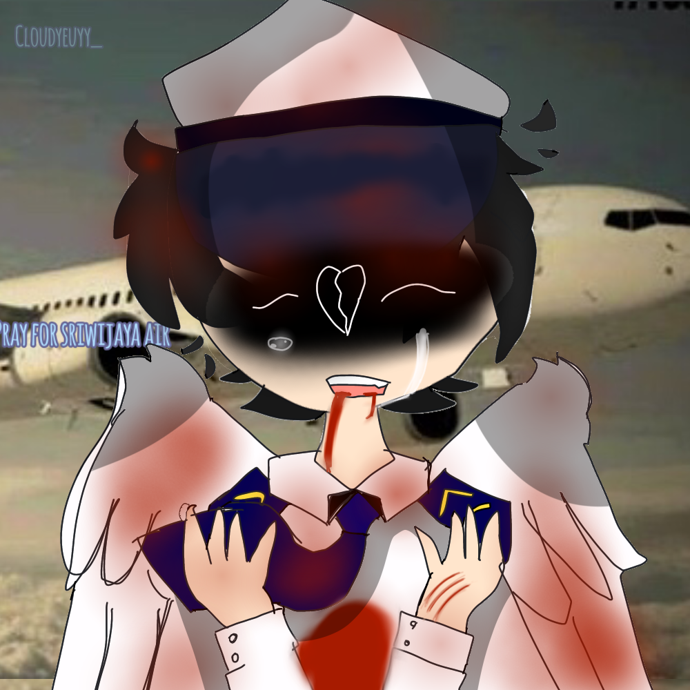Pray For Sriwijaya airplane crash UnU - ibisPaint